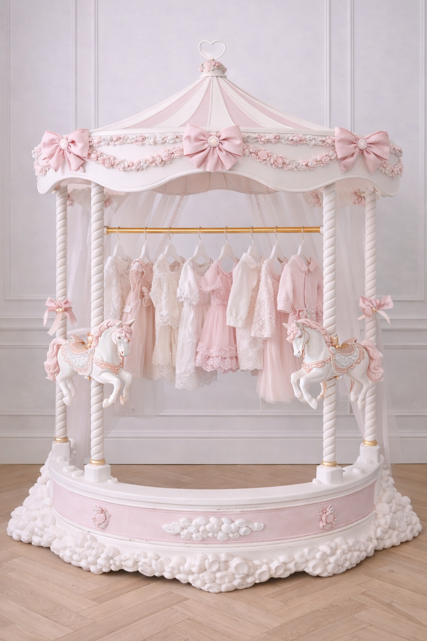 Royal Carousel Clothes Rail – LINGLUX BESPOKE BABY FURNITURE LTD
